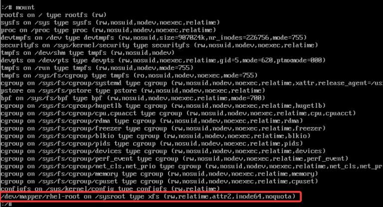 Boot To Single User Mode In Linux Rhelcentos 7and8