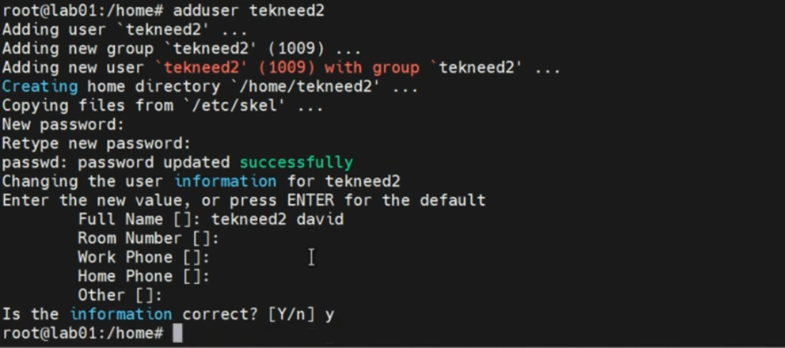 How To Create Users In Linux - RHEL and Ubuntu Systems