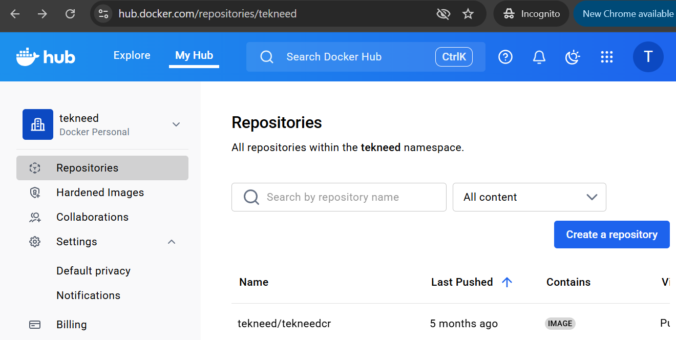 How to Push a Docker Image to a Registry - TekNeed